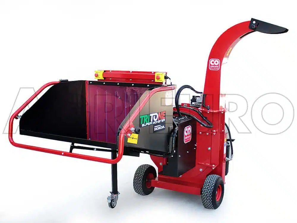 Biotrituratore a benzina professionale Ceccato Tritone Super Monster ...