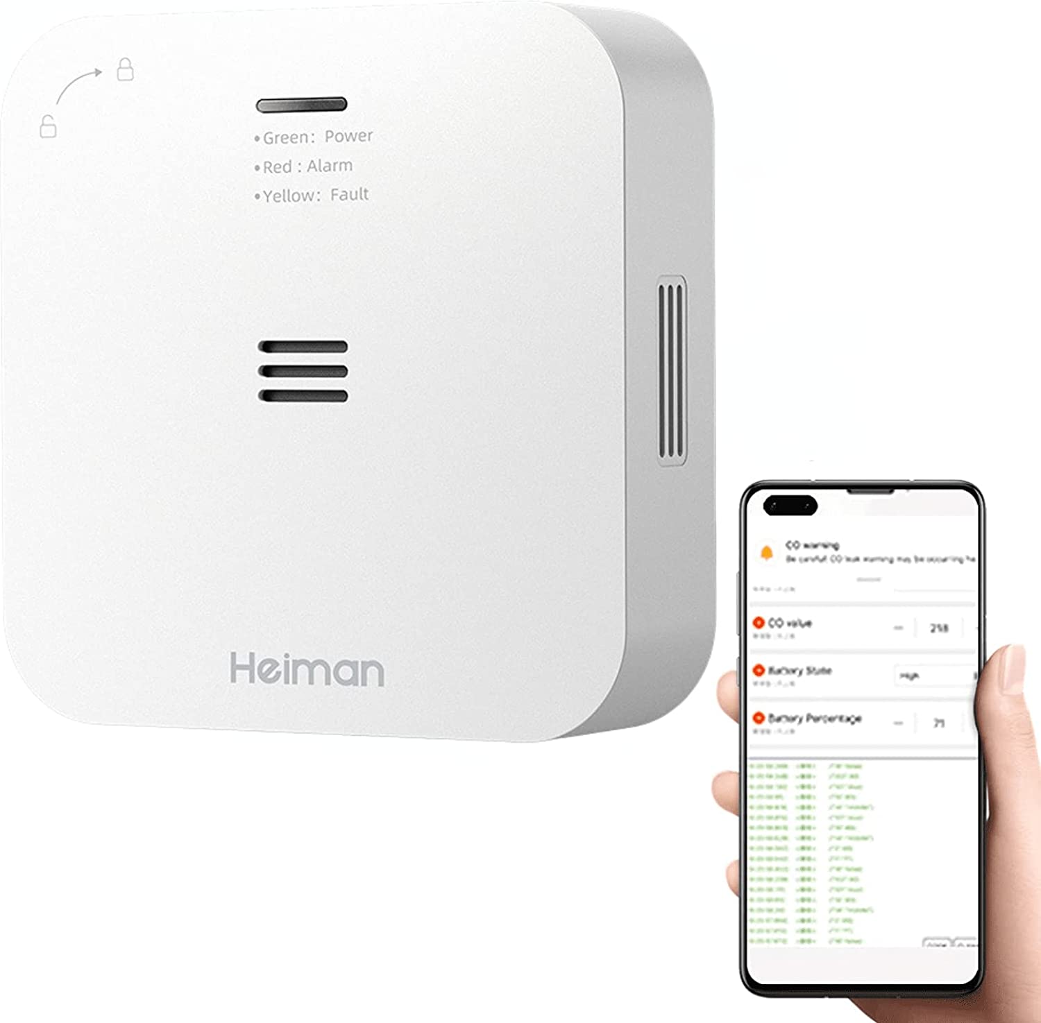 Heiman Rilevatore di monossido di carbonio WiFi – Un Orso in Campagna